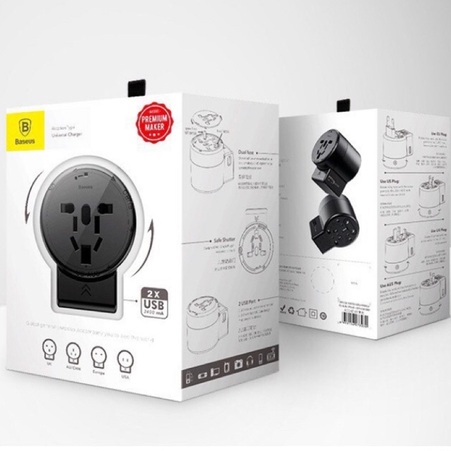 Baseus universal adapter | Shopee Thailand