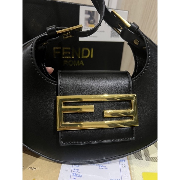 Fendi Cookie Black leather mini bag - tungpaeng_pe - ThaiPick
