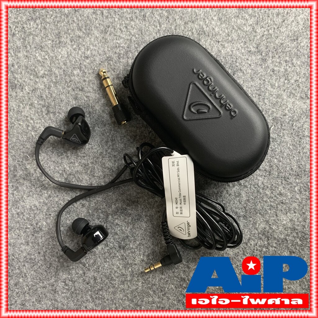 BEHRINGER MO240 หูฟัง in ear monitors หูฟังอินเอียร์ราคาไม่แพง สำหรับ ...