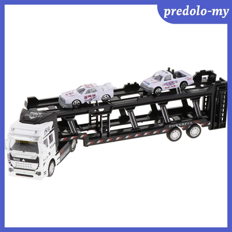 Kids Toys Car Friction Powered Transport Car Carrier Truck Toy for Boys ...