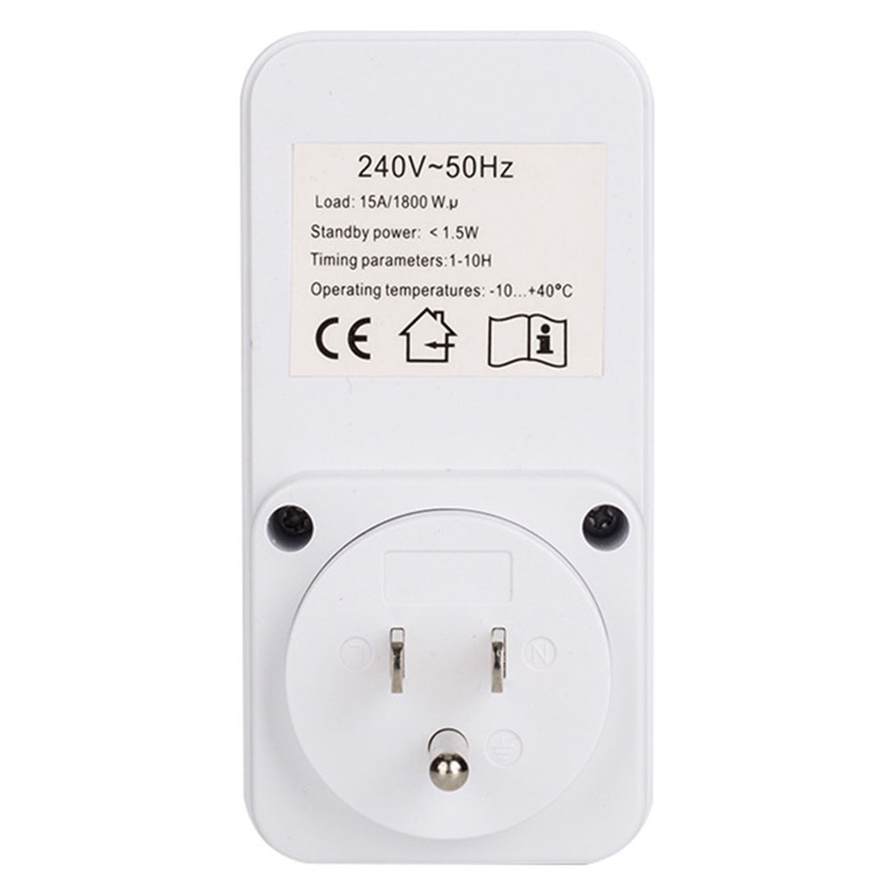 US EU UK Plug Countdown Timer Switch Smart Control Plug-In Socket Auto Shut Off Outlet ...