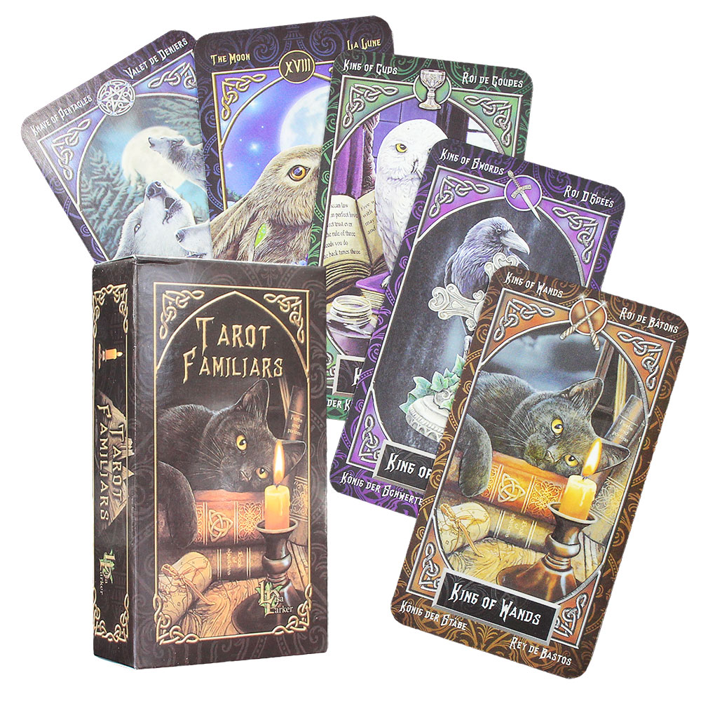 The Familiar Tarot Deck Guidebook Card Table Card Game Magical Fate ...