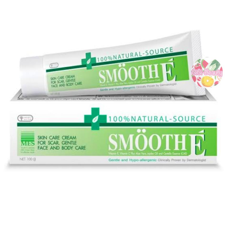 Smooth E Cream 15/40/100 กรัม สมูทอี ครีม บำรุงผิว ลดริ้วรอย | Shopee ...