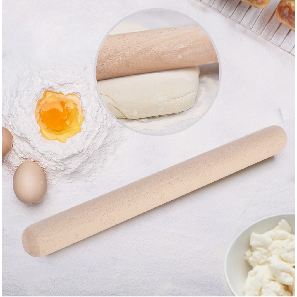 Pin Wood Pizza Tool Home Rolling Pin Pastry Solid Kitchen Utensils ...