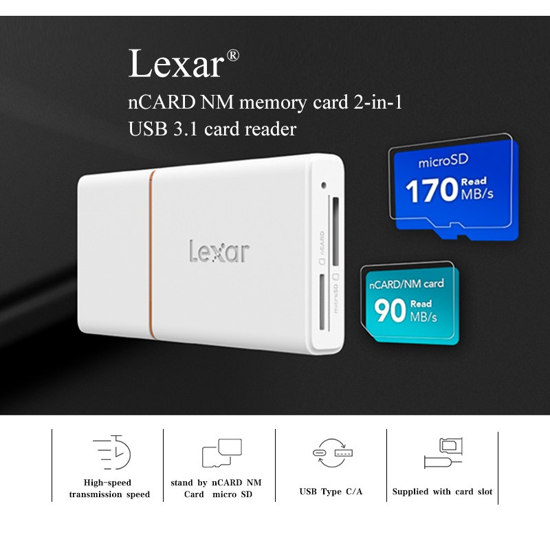 กรุณาชำระเงินด้วย CODLexar Professional Card Reader Lexar nCARD Nano ...