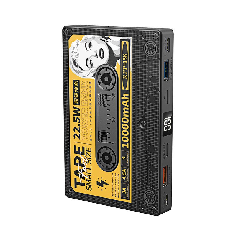 พาวเวอร์แบงค์ Remax RPP-158 ชาร์จเร็ว 22.5W ความจุ 10000MAh แบตสำรอง 3ช่อง Input - Output ...