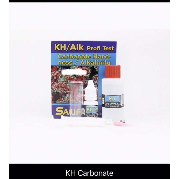 Salifert Carbonate Hardness (KhAlk) Test Kit - ชุดวัดค่าความกระด้างของ ...