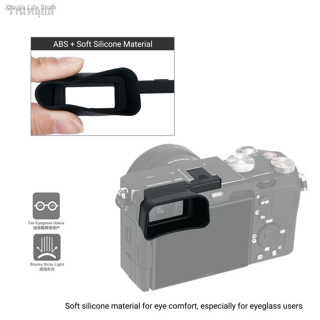 codKiwifotos Soft Silicone Extended Eyecup Eyepiece Viewfinder for Sony A7C Camera Soft Silicone ...