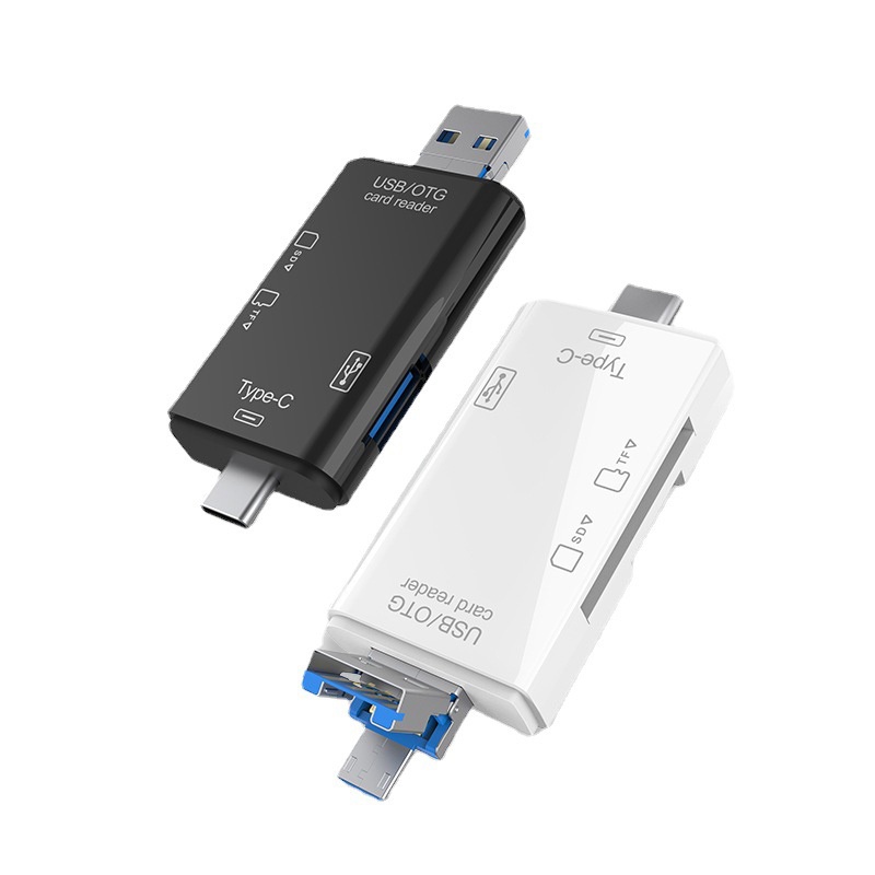 DYIY six-in-one card reader multi-function SD card กล้องการ์ดหน่วย ...