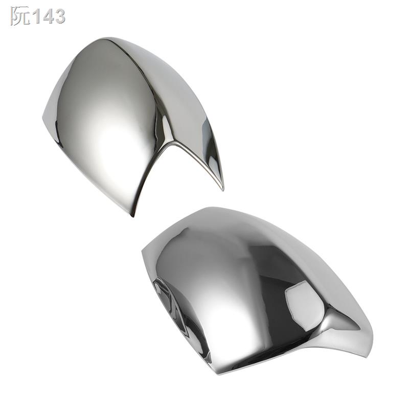 ABS Silver Chrome Side Makers Rear View Mirror Cover Side Mirror Cover ...