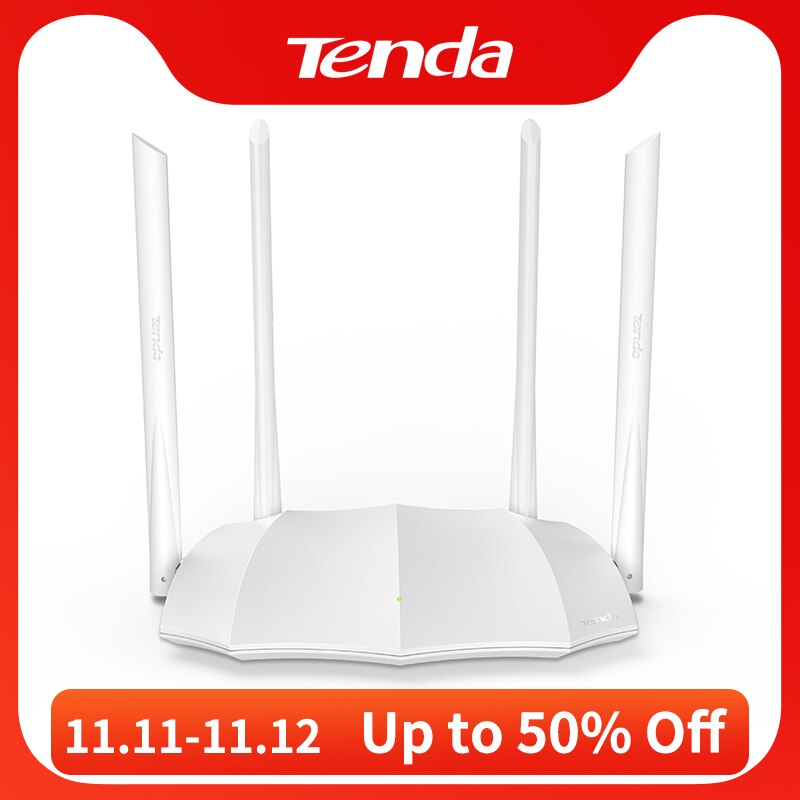 Tenda AC5S 1200Mbps Dual-Band Wireless WiFi Router 1GHz CPU128M ...