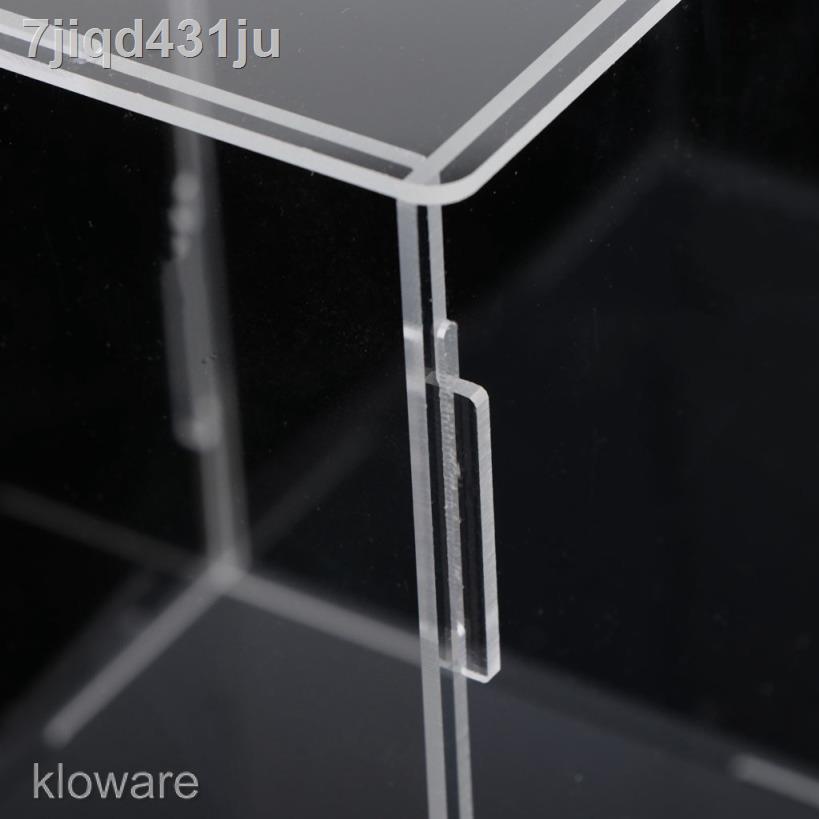 【ins】♘Clear Acrylic Display Box Large Dustproof Protection Doll Model ...