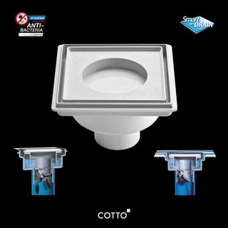 COTTO ตะแกรงกันกลิ่น รุ่น CT649H(HM) SMART DRAIN FOR 2" PIPE | Shopee ...