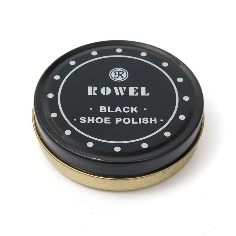 Shoe Shine Care Kit Neutral Polish Brush Leather Shoes Boots Sneaker ...