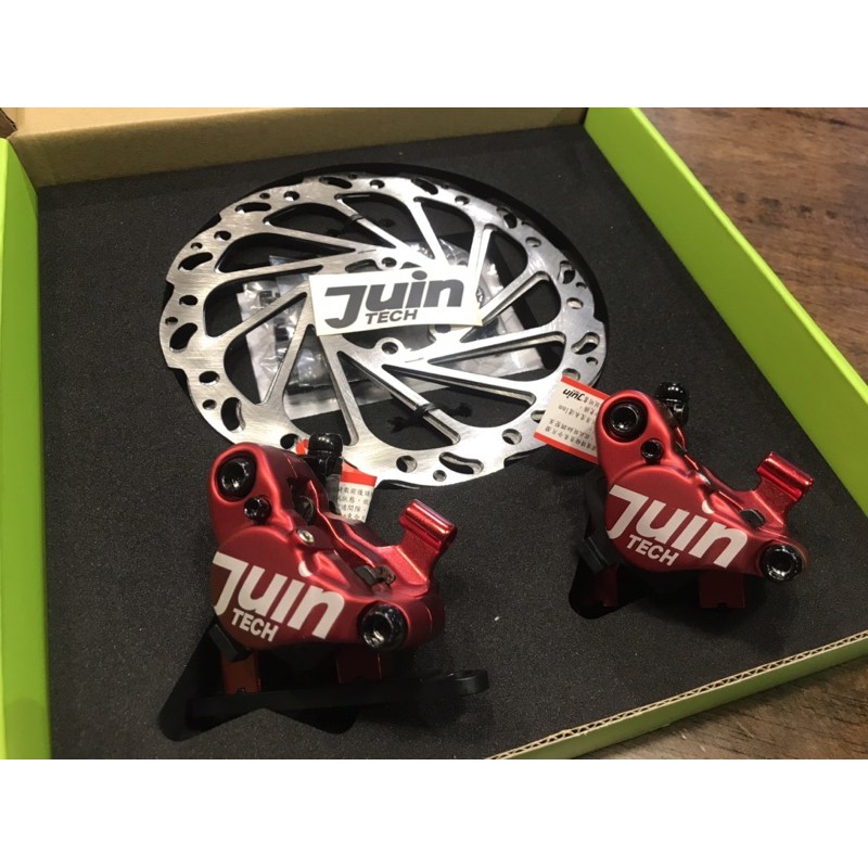 สินค้าบริษัทปั๊มเบรค Juin Tech F1 flat mount (มีกล่อง)️ Made in Taiwan ...