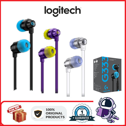 Logitech G333 In-ear Gaming Headset With Microphone 3.5MM/USB-C Gaming ...
