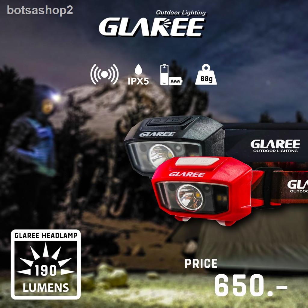 botsashop2ไฟฉายคาดหัวรุ่นใส่ถ่าน GLAREE Headlamp 190 Lumen - botsashop2 ...
