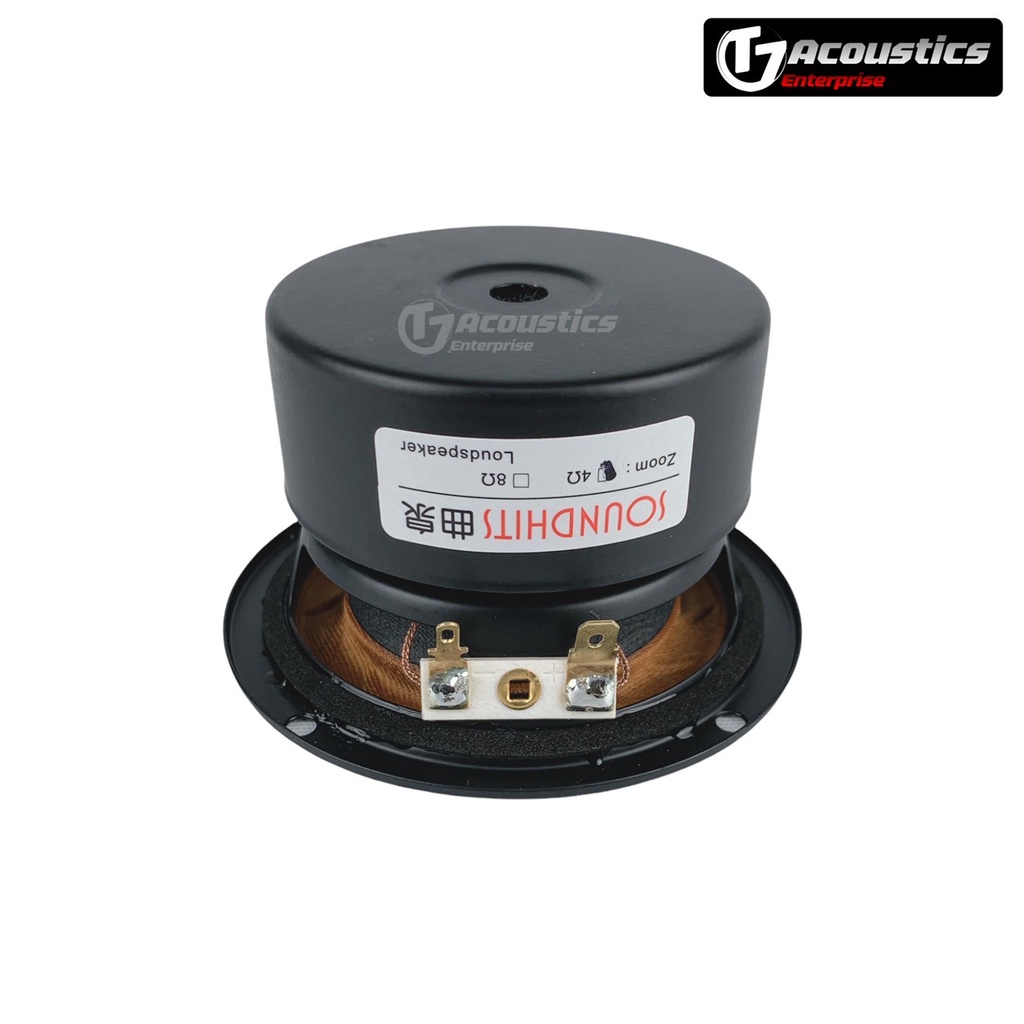 SQ-303R ดอกลำโพงฟูลเรนจ์ 3 นิ้ว เฟสปลั๊ก+กรวยวงแหวน ฝ้ายอันคันทาร่า ดอกลำโพงเสียงกลาง ลำโพงบ ...