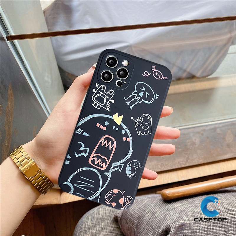 Cute Graffiti Monsters Phone Case Compatible for iPhone 11 12 13 pro ...