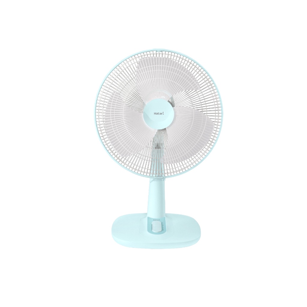 HATARI พัดลมตั้งโต๊ะ 16 นิ้ว รุ่น DH T16M1 สีฟ้า |MC| | Shopee Thailand