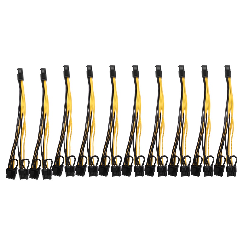 PCI Express Power Adapter GPU VGA Y-Splitter Extension Cable - greatbuy ...