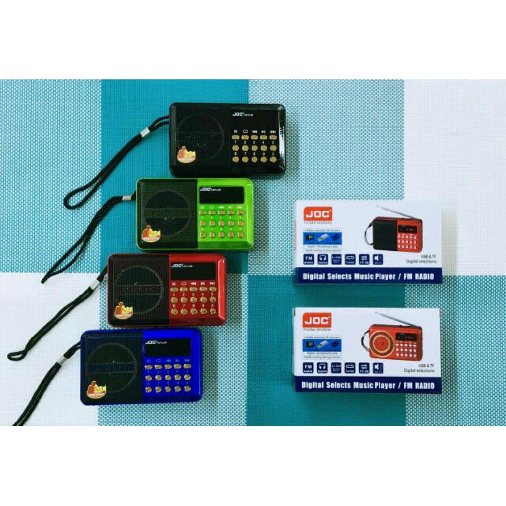 Ready stock Radio JOC with Al-Quran Rechargeable USB Speaker MP3 JOC ...