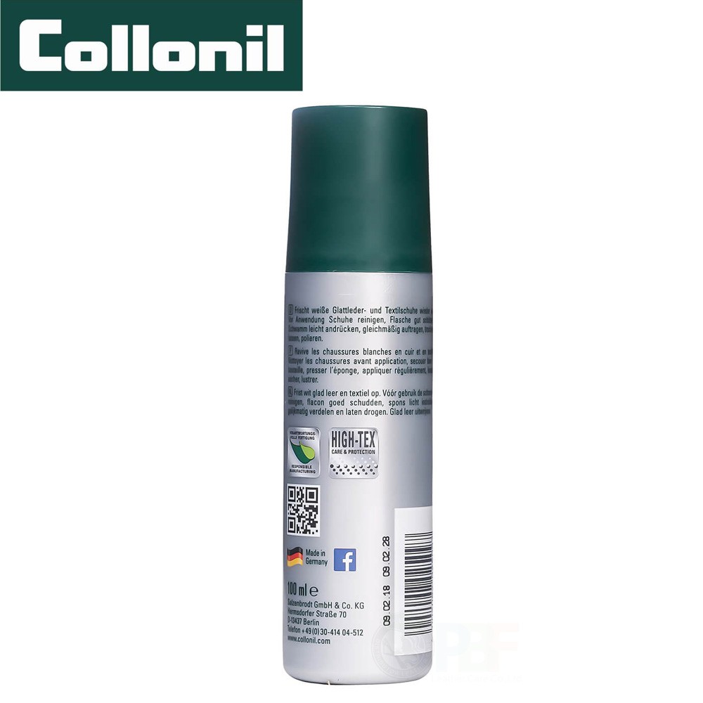 Collonil Combi White ขนาด 100 มล. โคโรนิล คอมบิ เติมสีให้กับรองเท้าสี ...