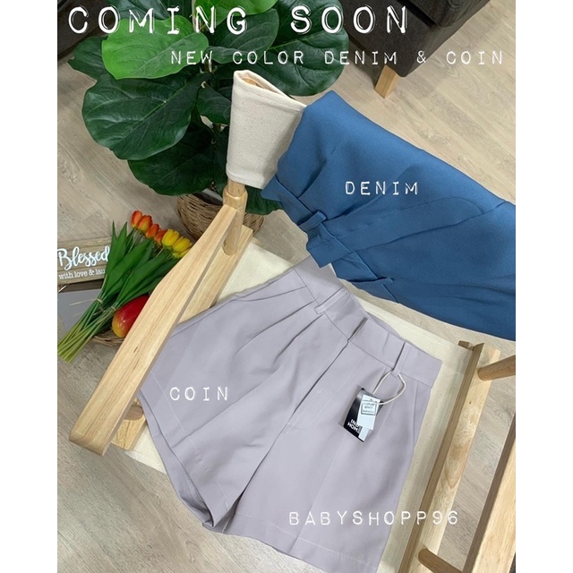 กางเกงขาสั้นเอวสูง เอวตั้งแต่ 22-34 (Sz.Ss-S-M-L-XL-XXL) HOT ITEMสีหวานละมุนมากค่า สายคาเฟ่ห้าม ...