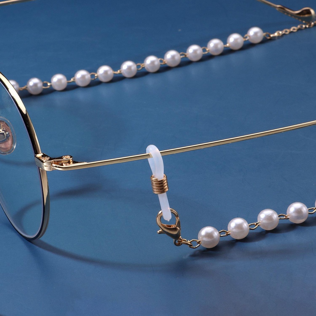 HUBERT Eyeglass Lanyard Face protectionNecklace Sunglasses Cords Pearl ...