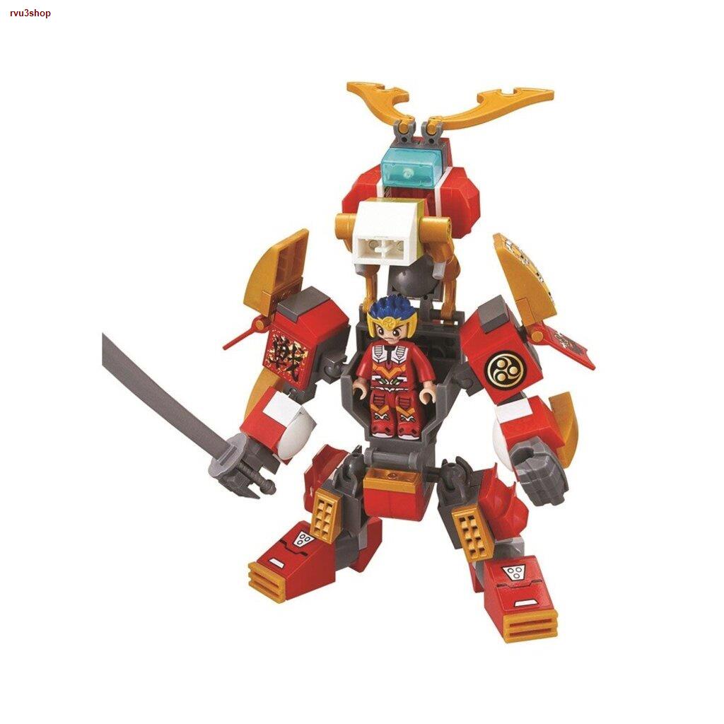 จัดส่งตรงจุดBlock BIKKU Series 2 VW-012 SAMURAI ROID Lego ชุดตัวต่อเล ...