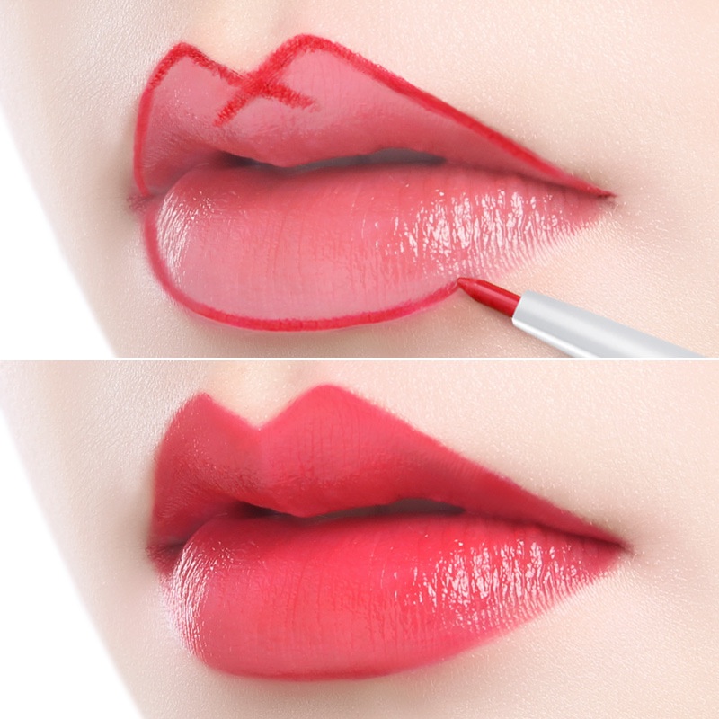 พร้อมส่ง โปรโมชั่น Lovein No-Cut ดินสอเขียนขอบปาก ลิปสติก เนื้อแมตต์ ...