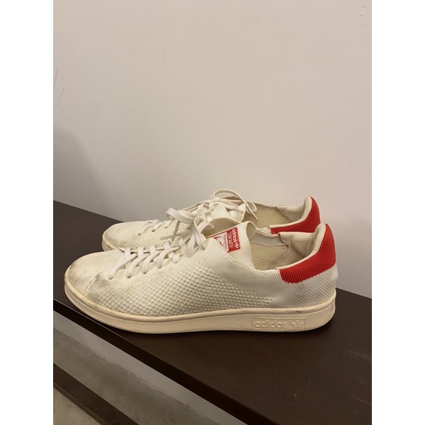 Adidas Stan Smith Prime Knit มือสอง สีขาว-แดง ไซส์ 44 - sweetie8884 ...