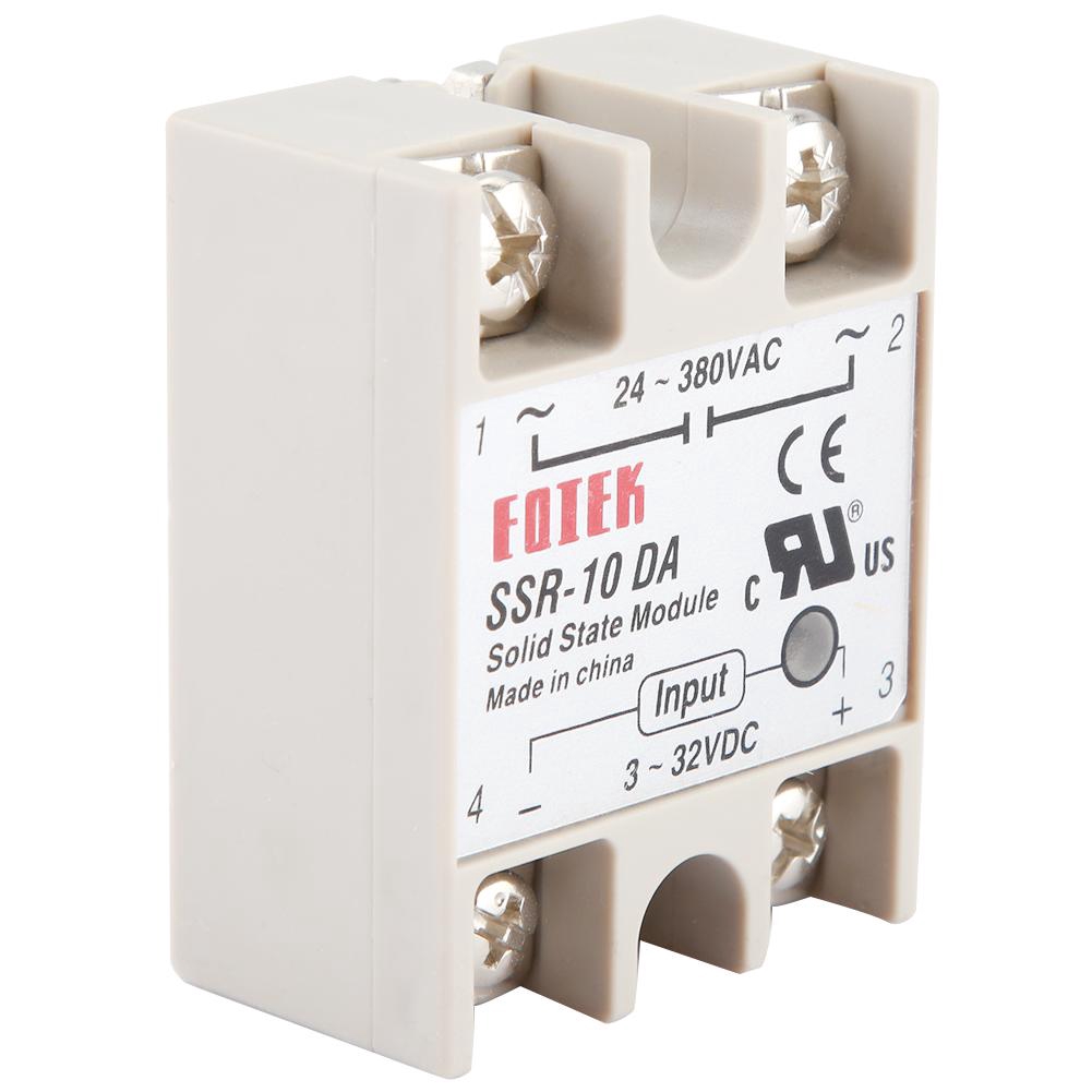 State 24-380VAC Rated SSR-10DA Relay Solid 3-32VDC Voltage Input 10A Current - xguli.th - ThaiPick