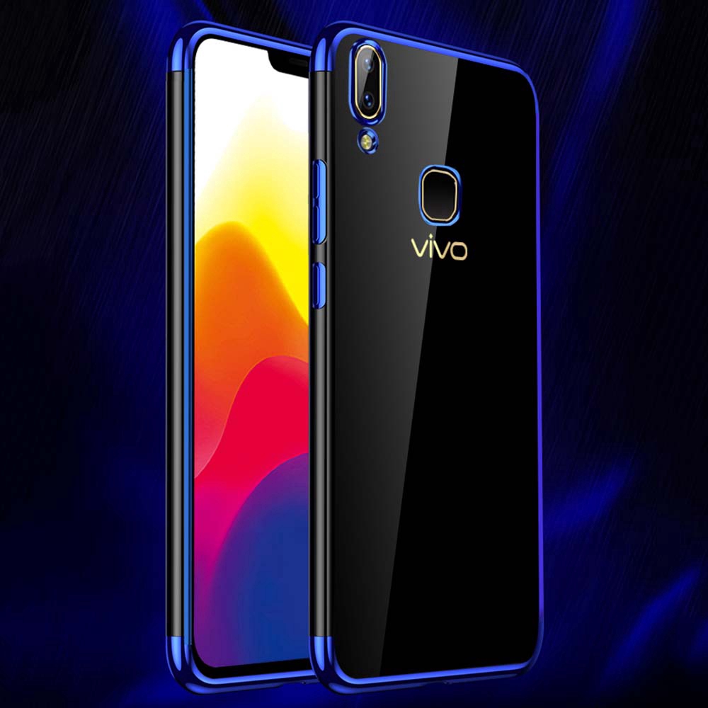 Vivo Z5x Z3 Z3x Z6 Z5 Z1 Nex 3 S A โพ้น บาง ชัดเจน อ่อน Silicone การตอก TPU โปร่งใส กันกระแทก เค ...