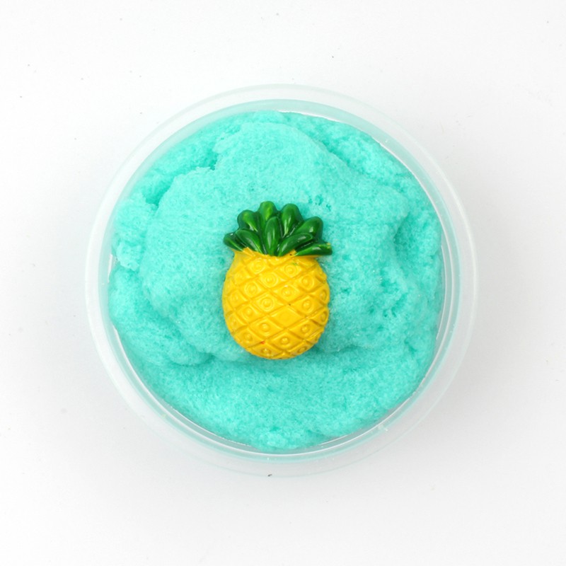 Fluffy Slime Mud Floam Putty Floss LFruit Charm Cloud Clay Stress ...