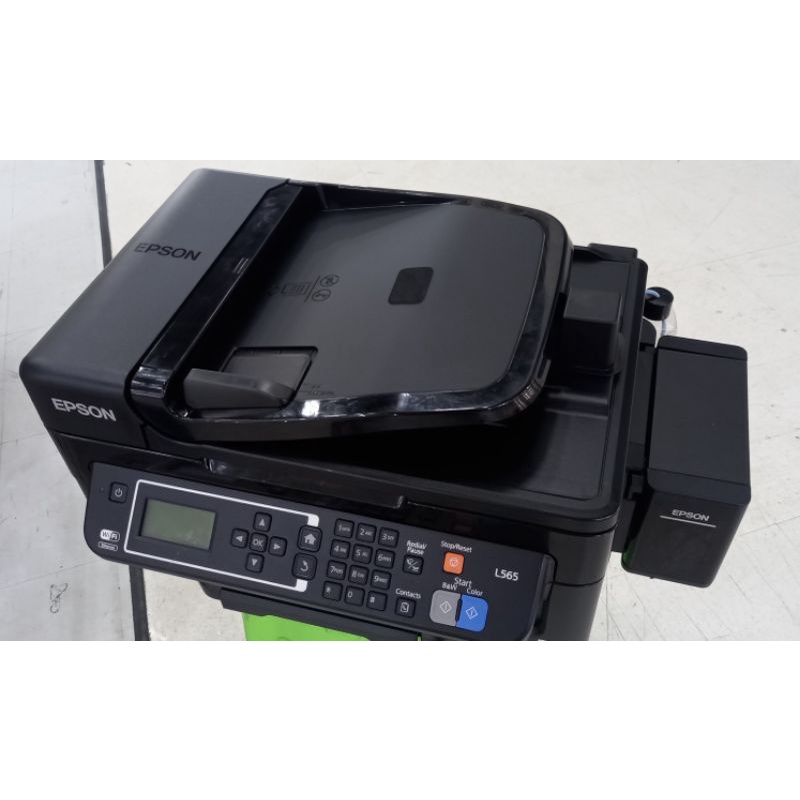 Epson L565 wifi (มือ2 ) สเปคปริ้น สแกน ถ่ายเอกสาร แฟ็กไวฟาย - inkok ...