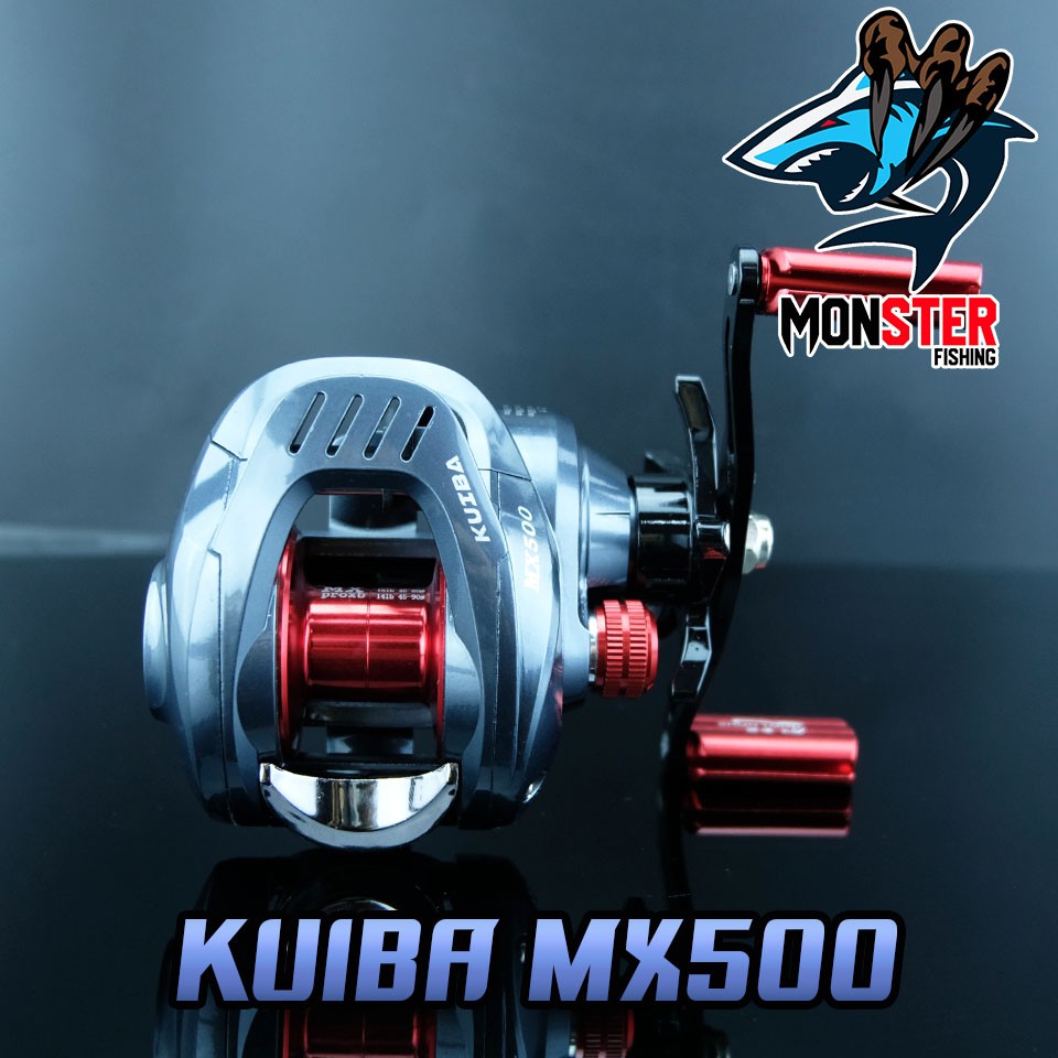รอกหยดน้ำ KUIBA MX500 รอบ7 หมุนซ้ายหมุนขวา ตีเหยื่อปลอม ช่อน ชะโด ตก ...