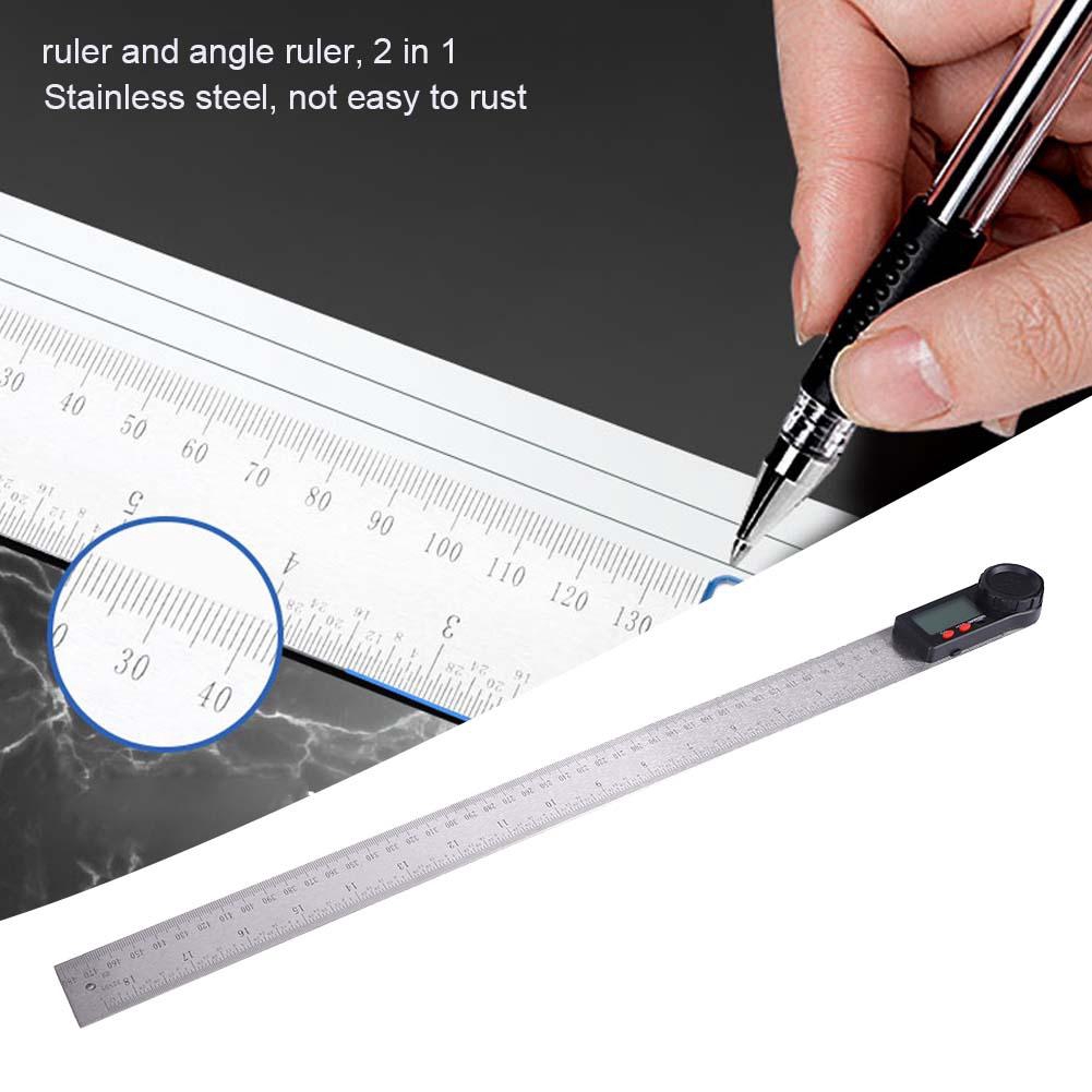 Magnetic Goniometer Ruler Electric Steel with Ruler 2 1 Angle Digital ...