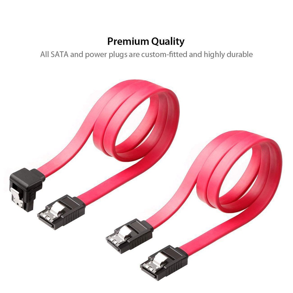 SATA III Hard Drive Connection Cable ( 1 x 4 Pin to Dual 15 Pin SATA ...