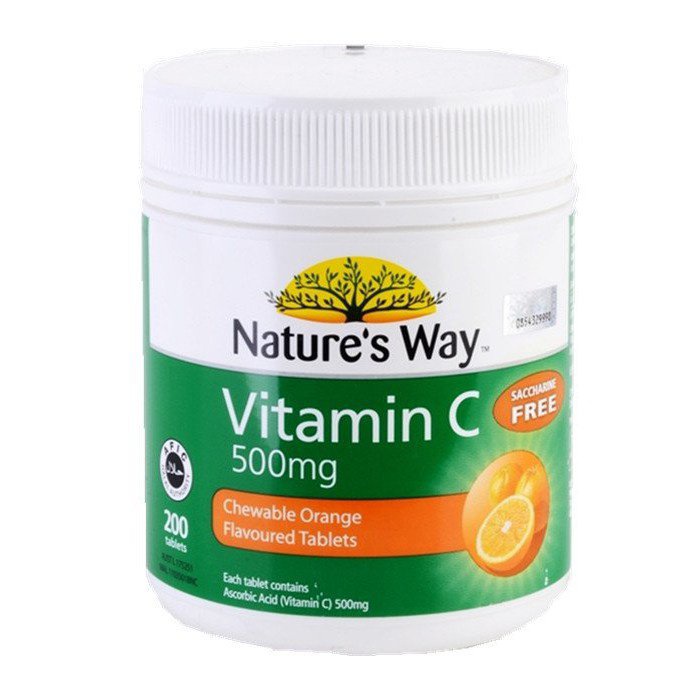 Natures Way Vitamin C 500mg - Chewable (200 Tablet) NG4d - t8bzxs0wsc ...