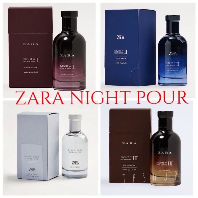 Zara night pour homme 100ml. | Shopee Thailand
