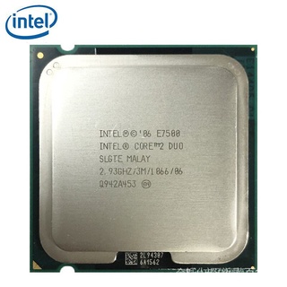 โปรเซสเซอร์ CPU Intel e7200 e7300 e7300 e7400 E7500 E7500 e7600 e7200 E8300 E8400 e8500 E8600 ...