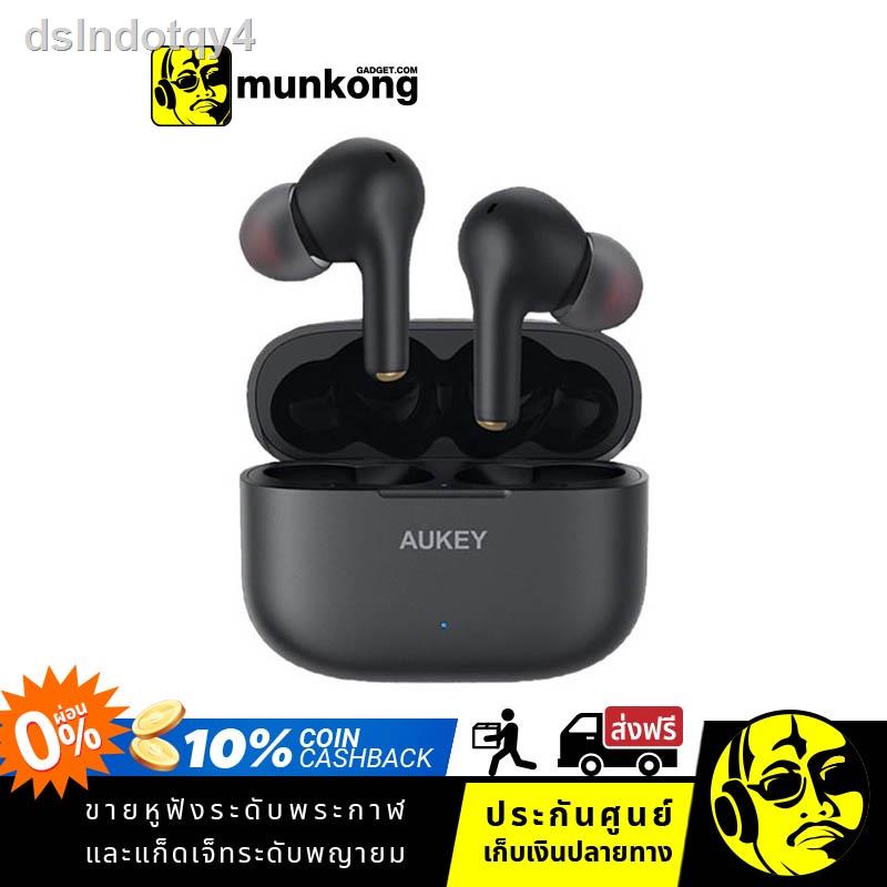 จัดส่งที่รวดเร็วราคาต่ำสุด♦ Aukey EP-T27 หูฟังไร้สาย True Wireless ...