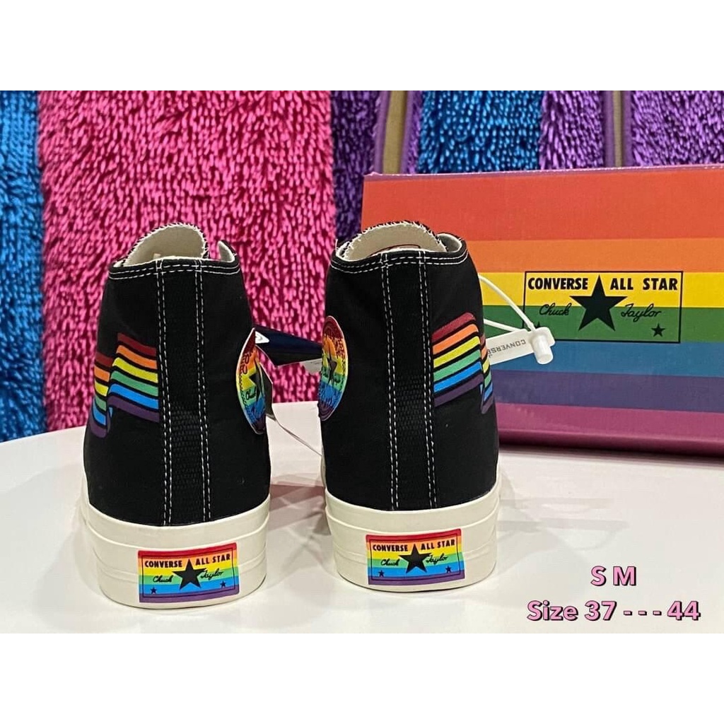รองเท้าหุ้มข้อ Converse Chuck Taylor All-Star Rainbowใส่ยังไงให้ดูโปร ...