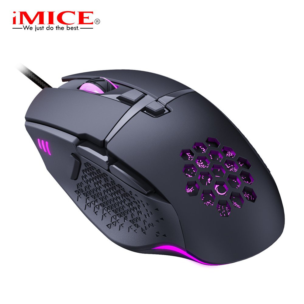 Wired LED Gaming Mouse 7200 DPI Computer Mouse Gamer USB Ergonomic Mause With Cable For PC ...