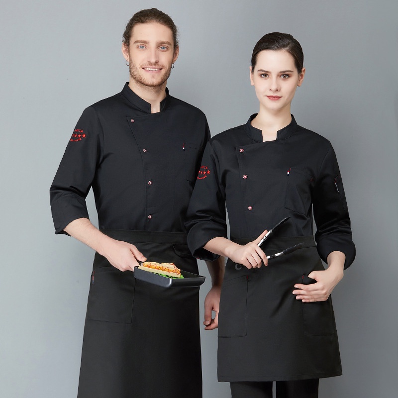 Jinrui Professional Customized Clothing Chef Workwear Mens Long-Sleeved ...