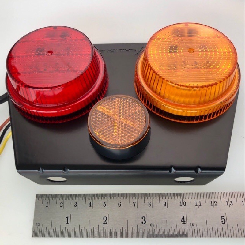 ไฟสต๊อปแลมป์ Stop Lamp LED 12V - 24V จำนวน 1 คุ่ ซ้าย ขวา - interreflex ...