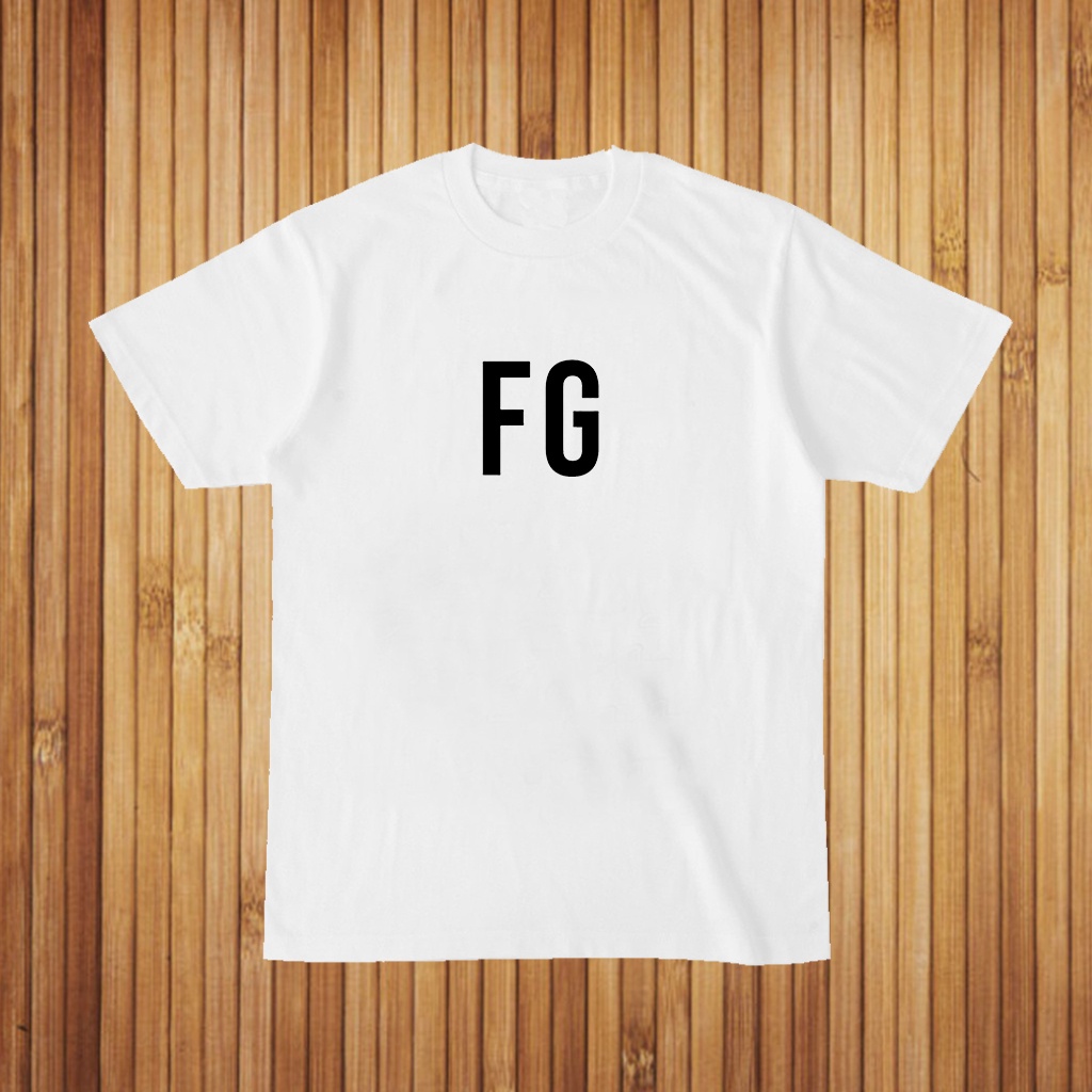 promotions BTS FG T-shirt For Men Women Black White Tees S-4XL Sizes ...