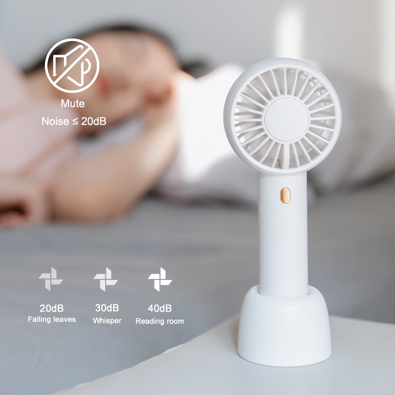 Portable Fan Usb Rechargeable Mini Electric Charging Fan 1500mAh ...