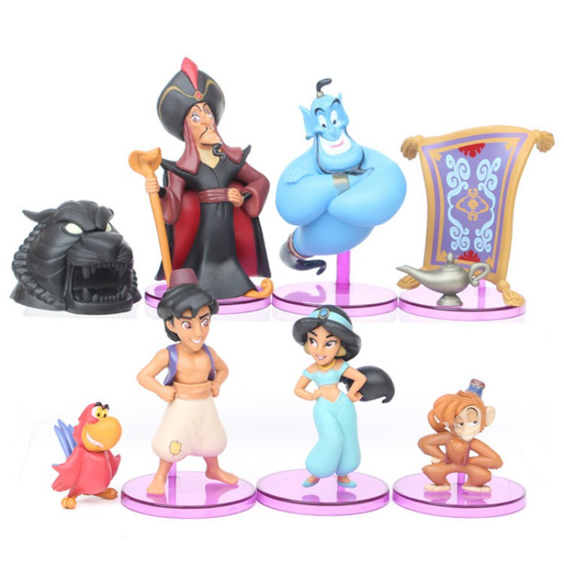 แร็กดอลล์ 8cs Disney Toys Aladdin Cartoon rincess Doll Jasmine Genie ...